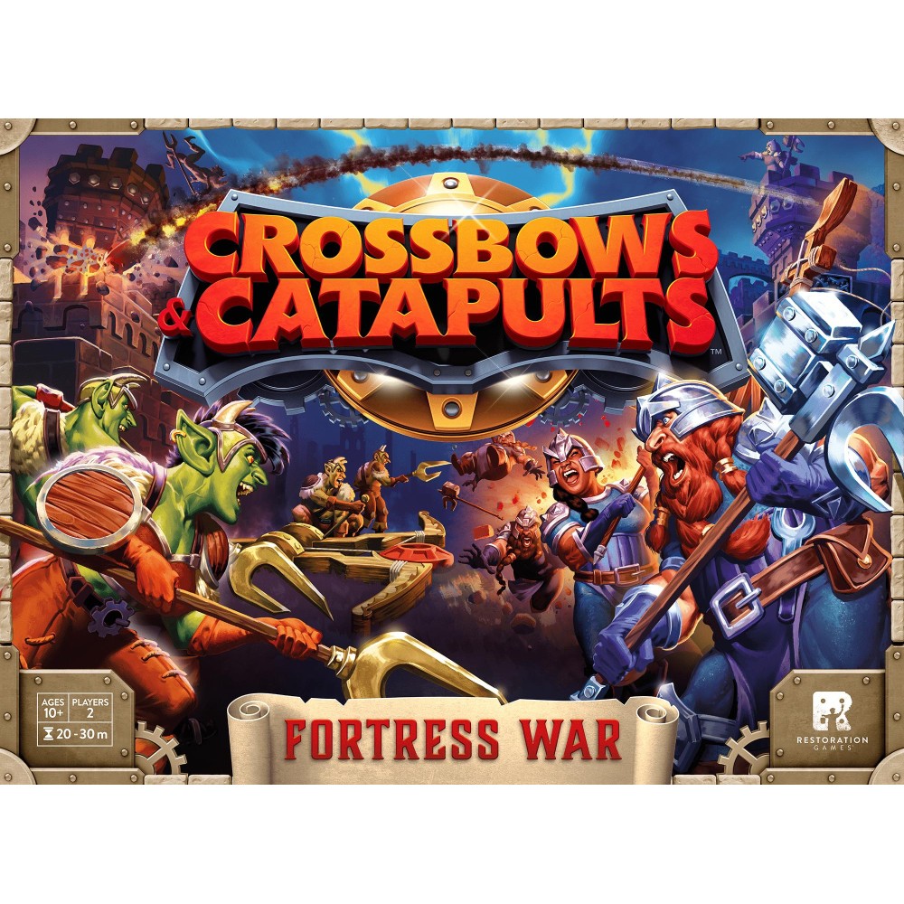 Crossbows & Catapults: Fortress War - BoardGamesNMore
